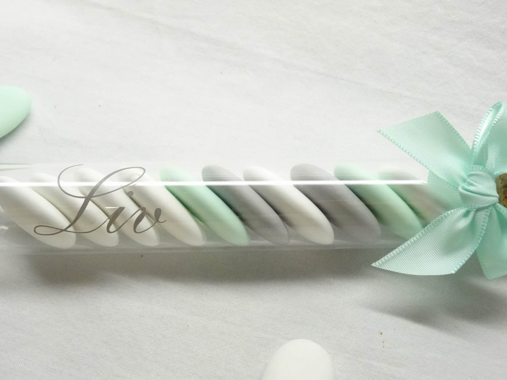 Proefbuis gevuld met suikerbonen - webshop - Suikeratelier.be